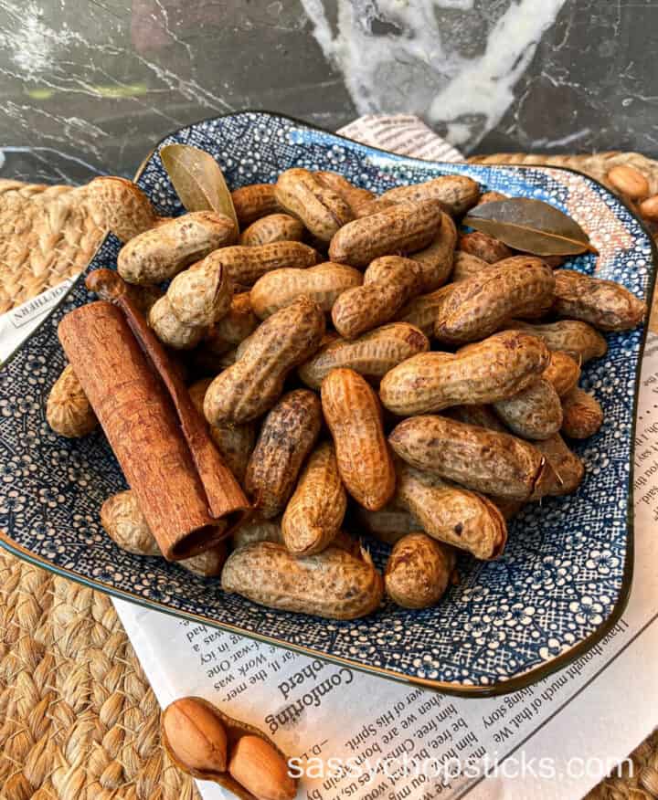 Chinese Boiled Peanuts - Sassy Chopsticks