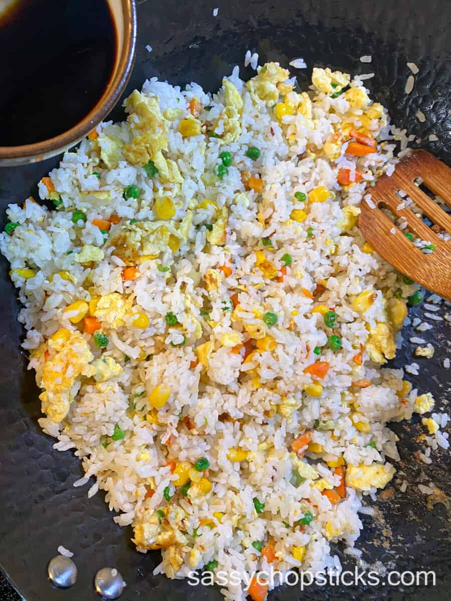 Chicken Fried Rice - Sassy Chopsticks