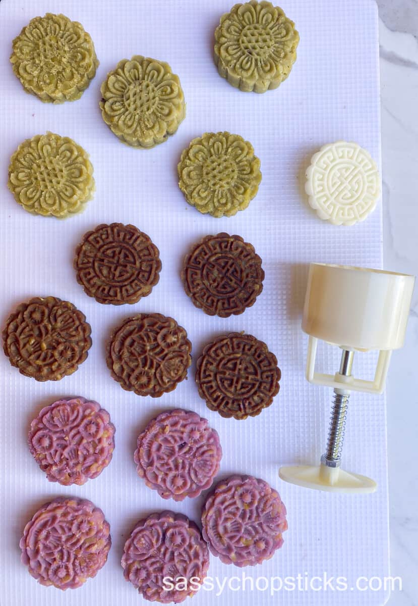 Mung Bean Cake - Sassy Chopsticks