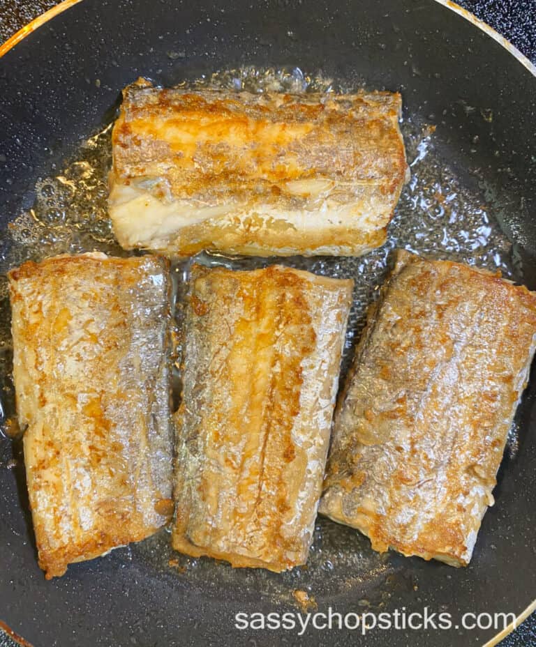 Pan Fried Belt Fish - Sassy Chopsticks