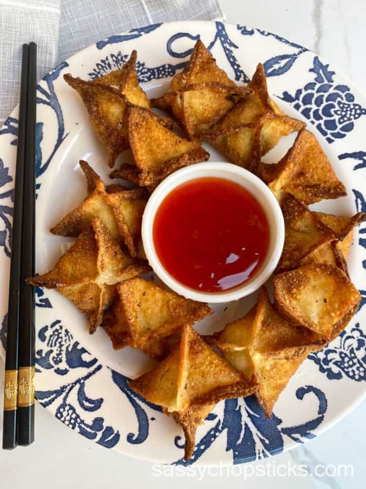Crab Rangoon - Sassy Chopsticks