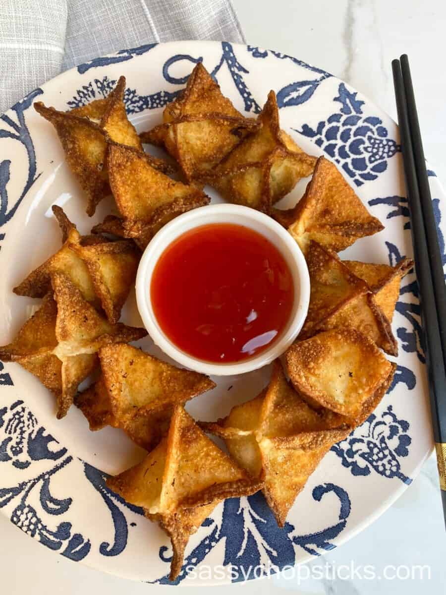 Crab Rangoon - Sassy Chopsticks