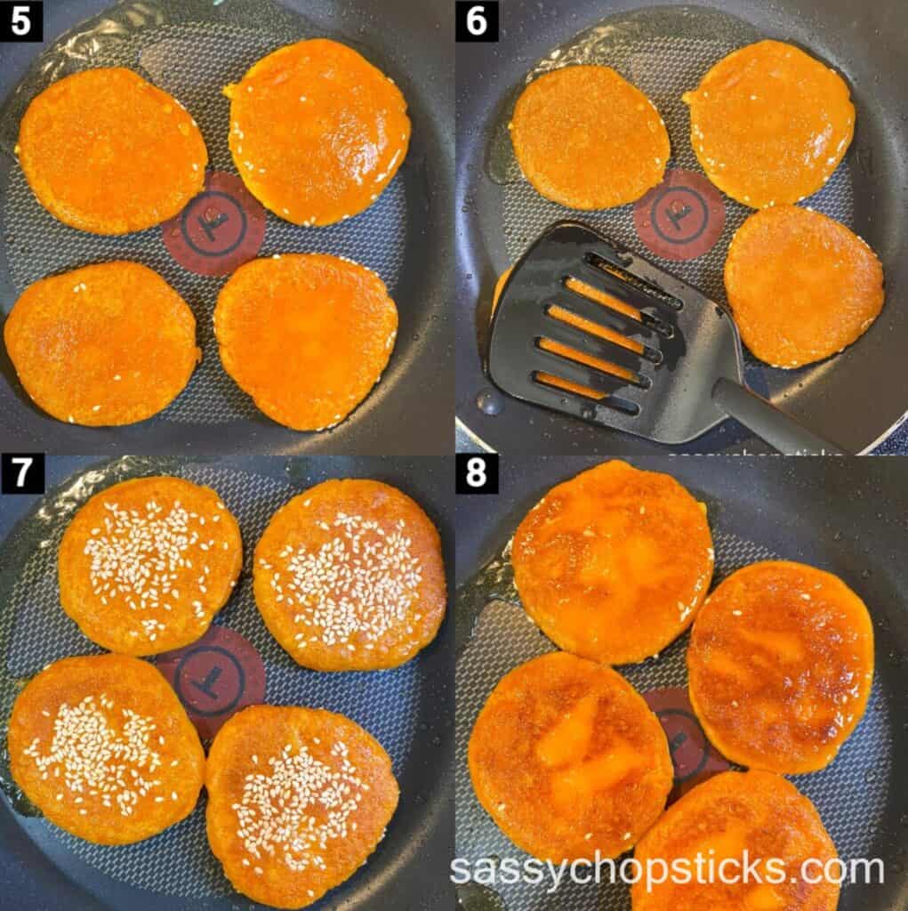 Chinese Pumpkin Cake - Sassy Chopsticks