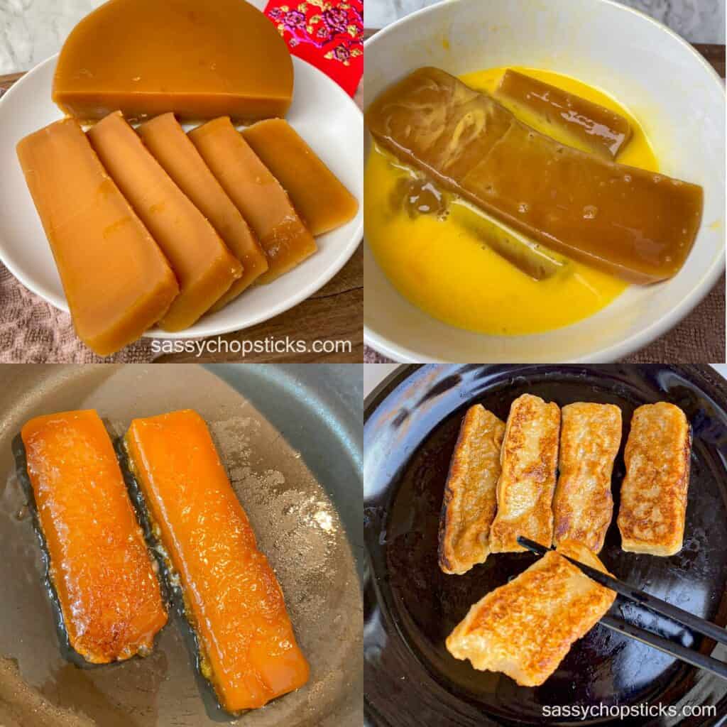 Nian Gao (Chinese New Year Rice Cake) - Sassy Chopsticks