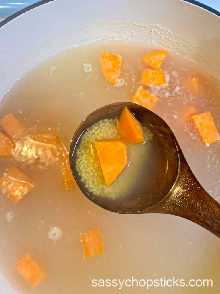 Chinese Millet Porridge Recipe - Sassy Chopsticks