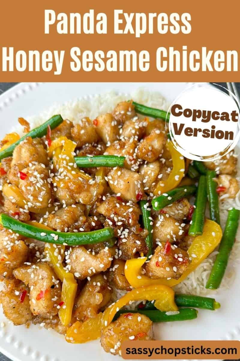 Panda Express Honey Sesame Chicken Recipe (Copycat) - Sassy Chopsticks
