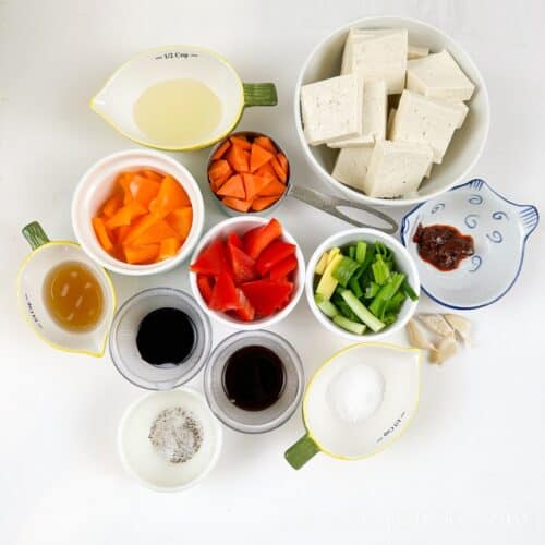 Home Style Tofu: (Quick Braised Tofu Dish, 家常豆腐) - Sassy Chopsticks