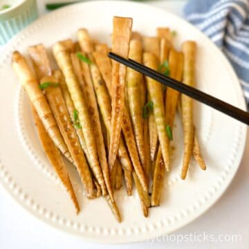Authentic Braised Bamboo Shoots Recipe (油焖笋) - Sassy Chopsticks