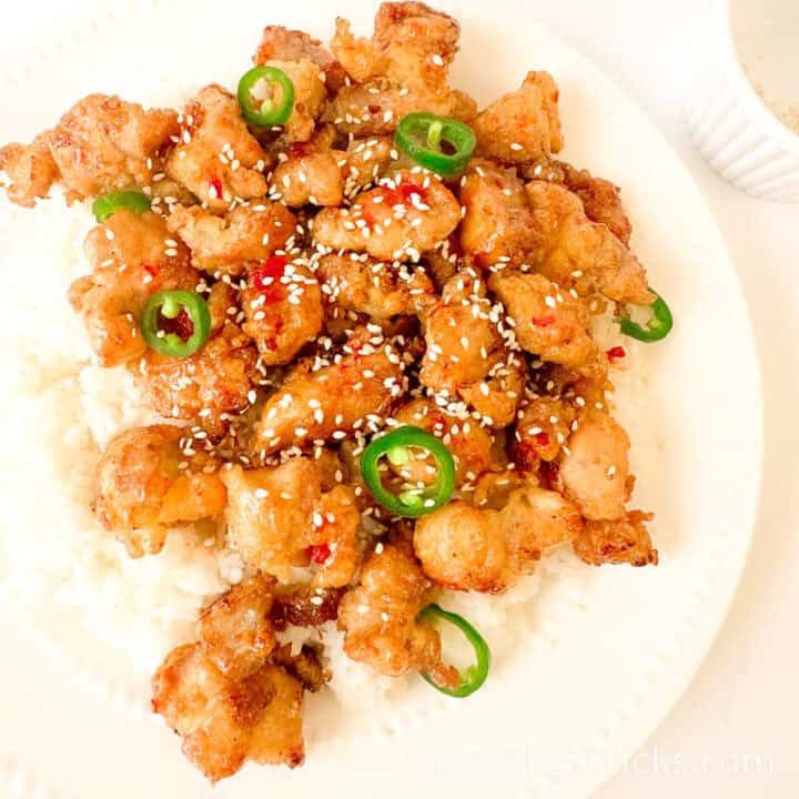 The Best Chinese Sweet And Spicy Chicken Recipe - Sassy Chopsticks