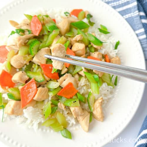 Delicious and Healthy Chicken Celery Stir-Fry Recipe - Sassy Chopsticks
