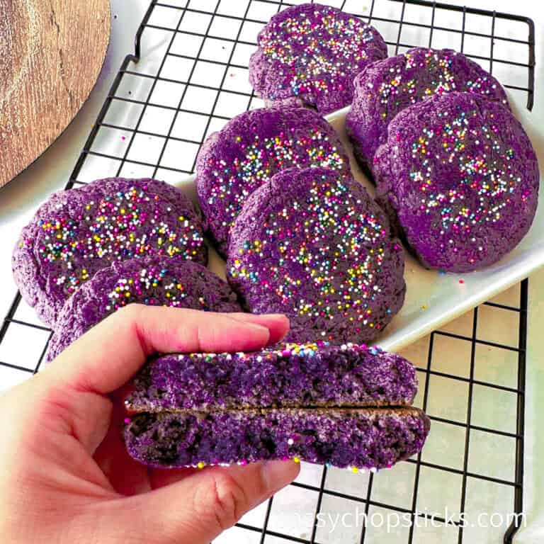 Ube Cookies Recipe: Delicious Purple Yam Dessert - Sassy Chopsticks
