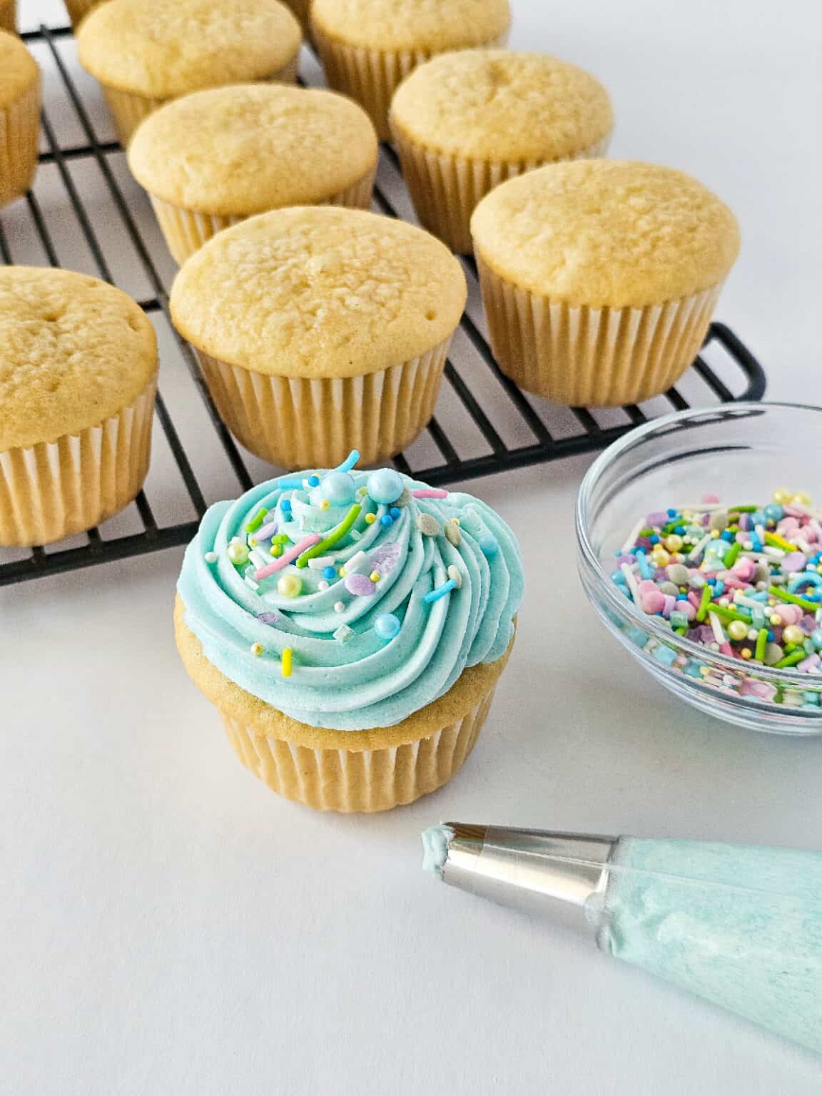 The Best Moist and Simple Gluten-Free Cupcakes - Sassy Chopsticks