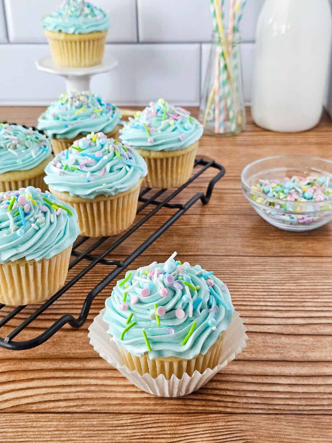 The Best Moist and Simple Gluten-Free Cupcakes - Sassy Chopsticks